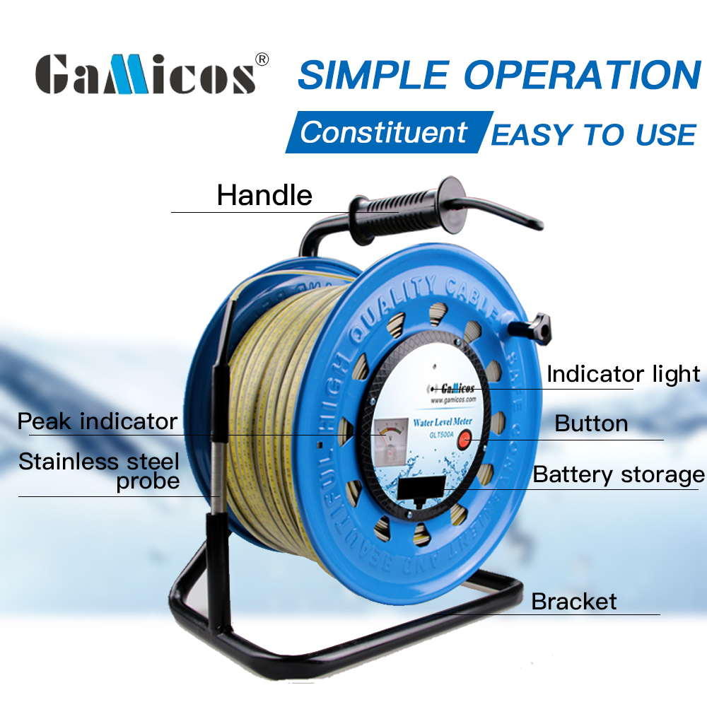 water level meter|GLT500A-water level sounder